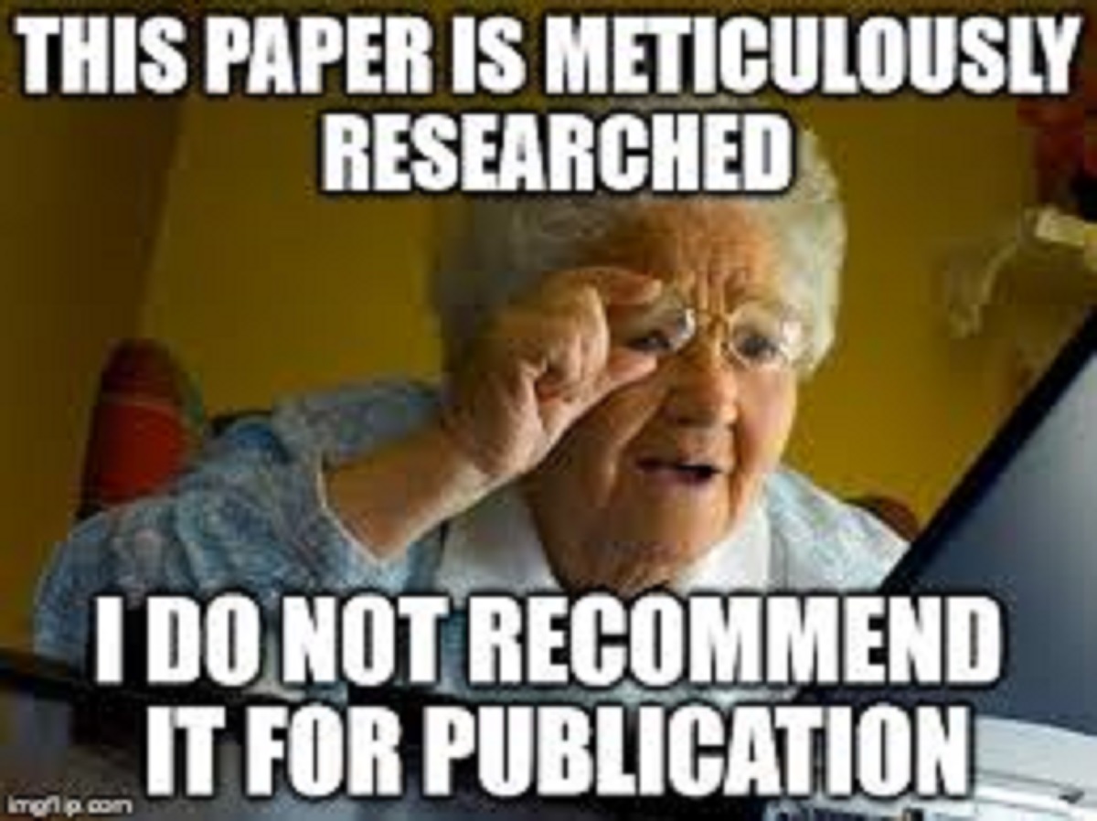 Manscript rejected after reviews…boo! | Emmanuel Akwasi Adu-Ampong